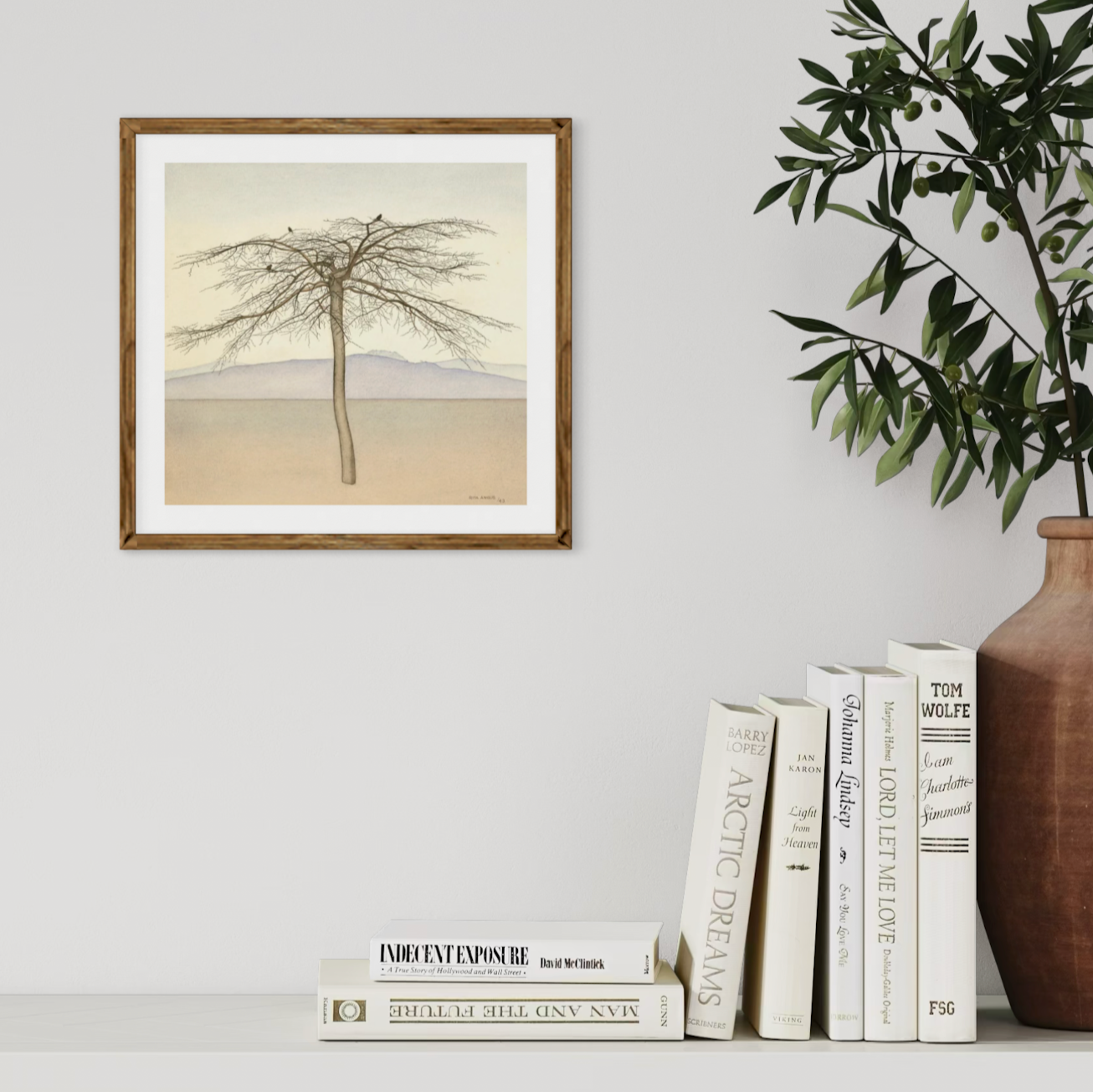 Rita Angus - Print - Tree – Tikitibu.com
