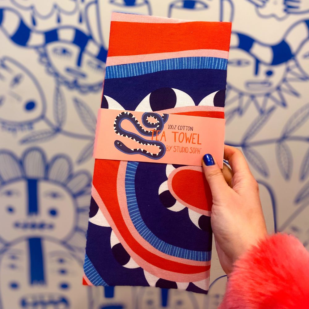 Tea Towel - Snake – Tikitibu.com