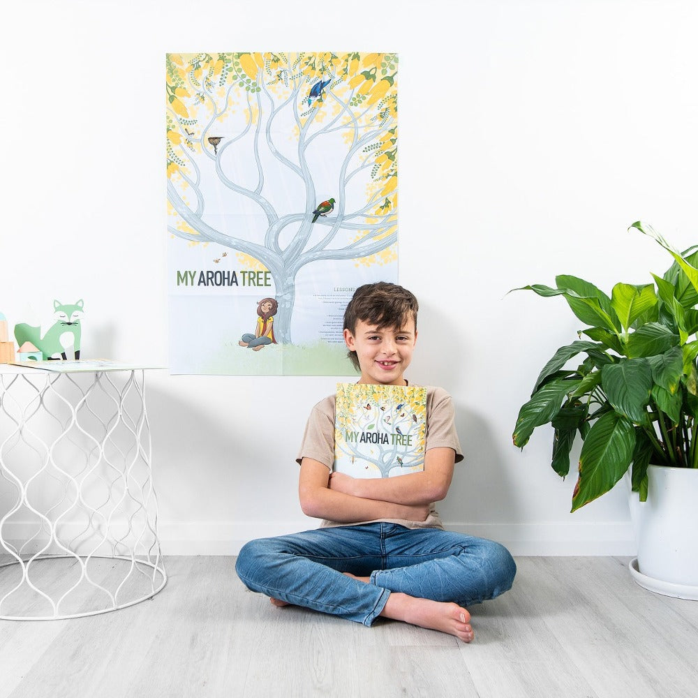 My Aroha Tree - Poster & Sticker Book Set – Tikitibu.com