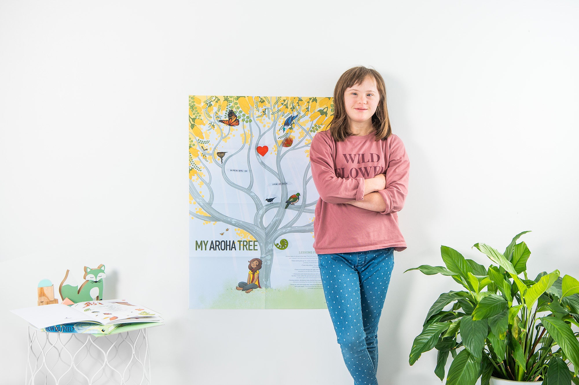 My Aroha Tree - Poster & Sticker Book Set – Tikitibu.com